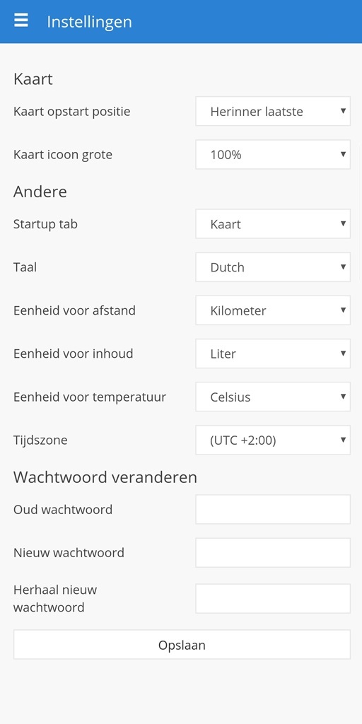 Tracker Login App - TrackerStore